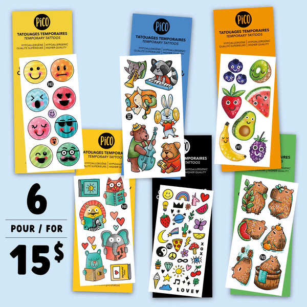 Back to School Promo - Educational Tattoos | PiCO Tatoo