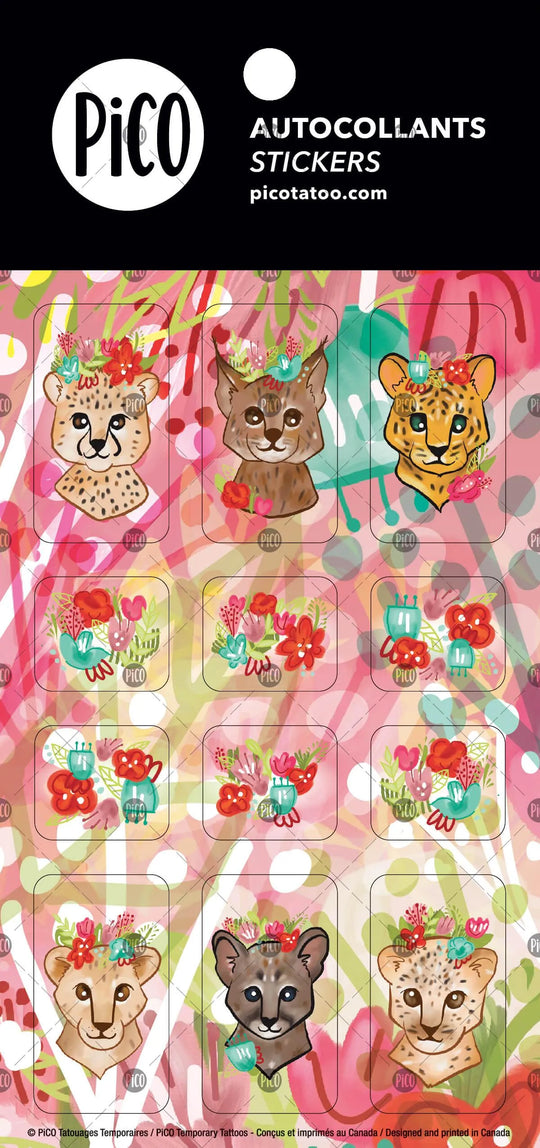 Kids’ Fun Stickers for Books, Calendars & Rewards – PiCO Tatoo